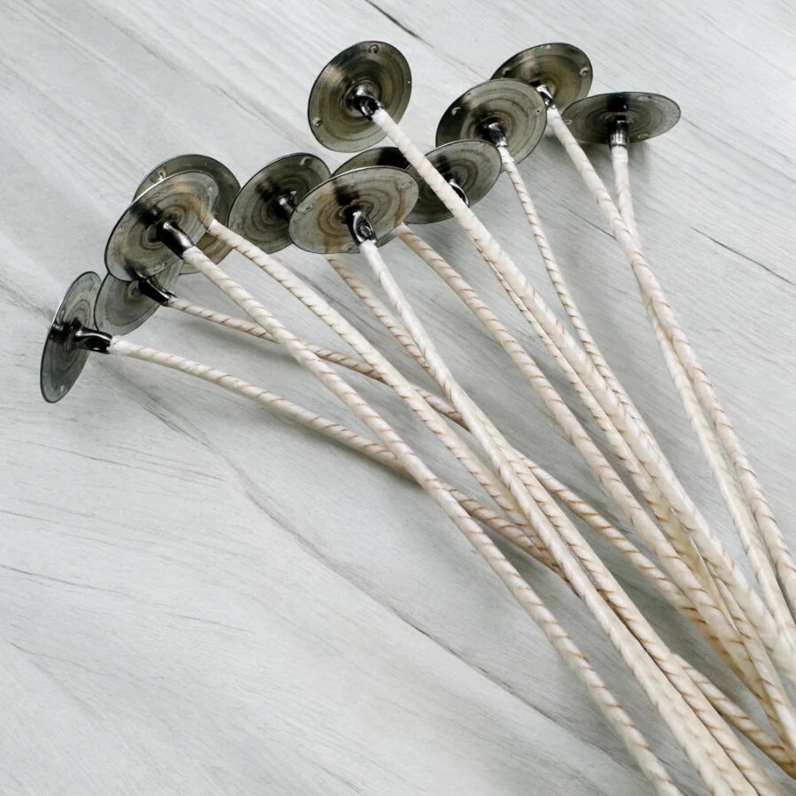ECO 10 6" Pre-Tabbed Wicks – Scented Flame Candle Supply