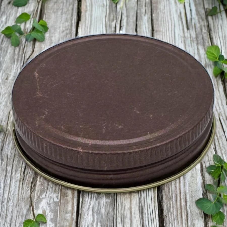 Jelly Jar Lids - Rustic Bronze – Scented Flame Candle Supply